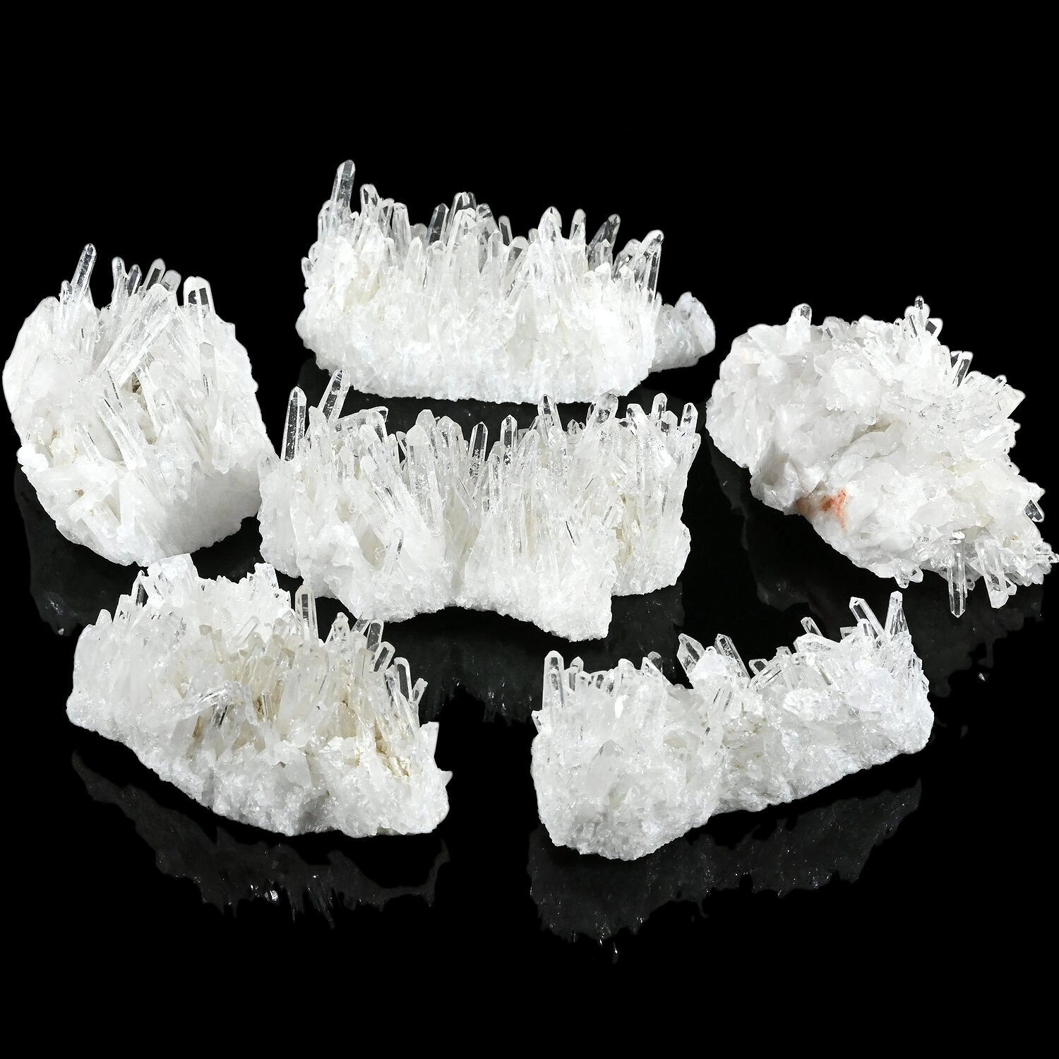 Друза из горного хрусталя 40*28*20мм .