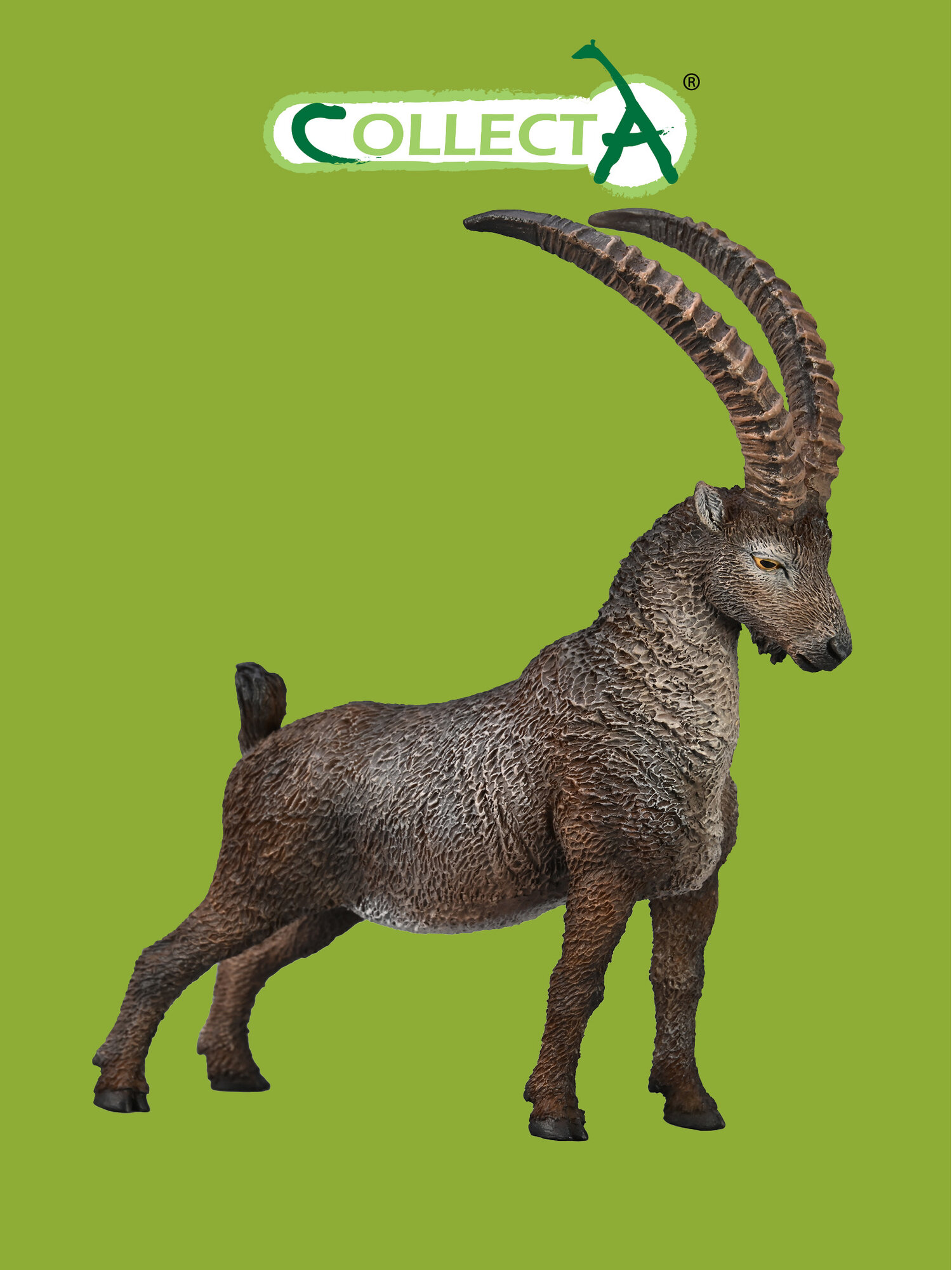 Фигурка животного Collecta "Альпийский горный козёл" высота 9 см, 80020b