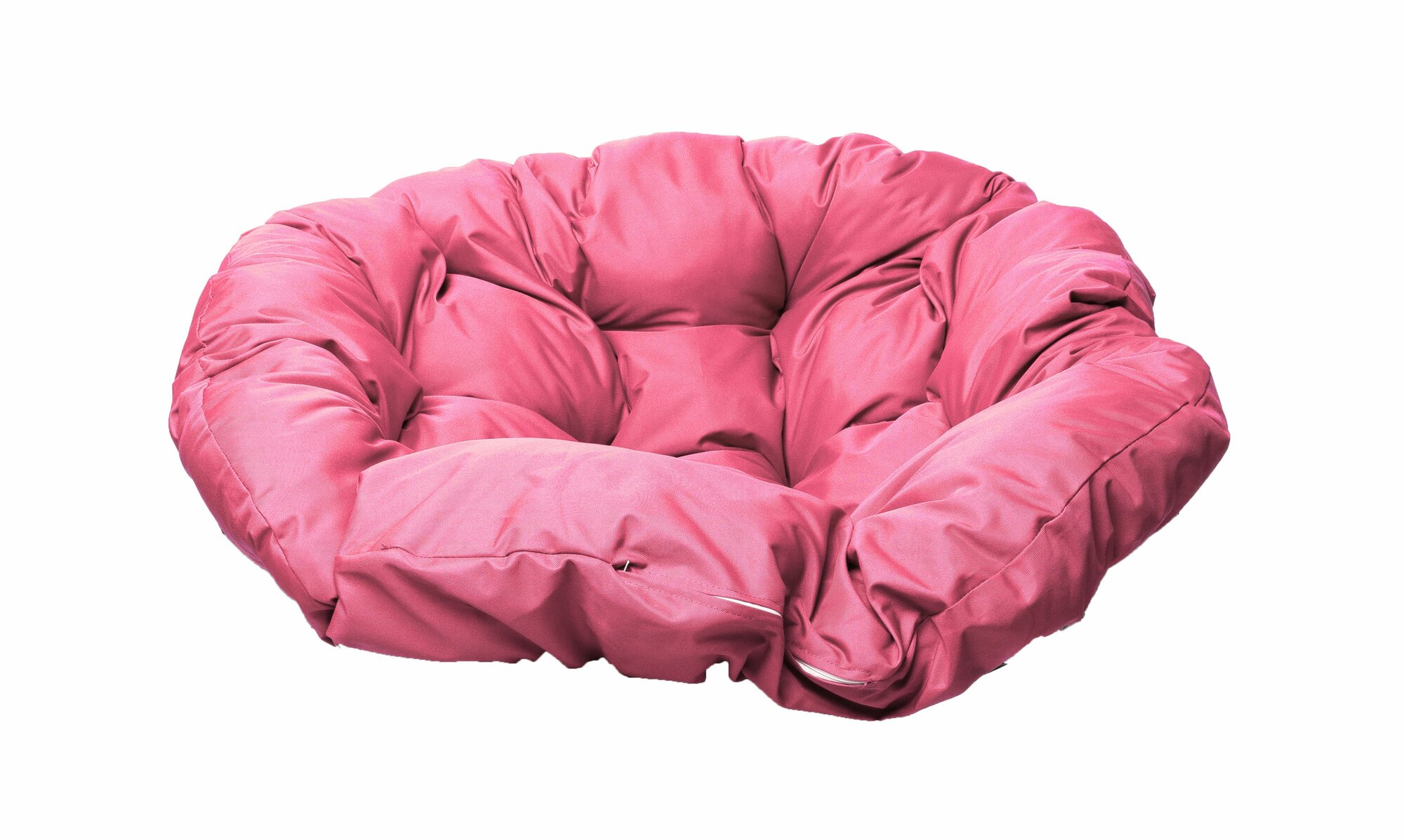 Подушка на кресло Папасан розовая