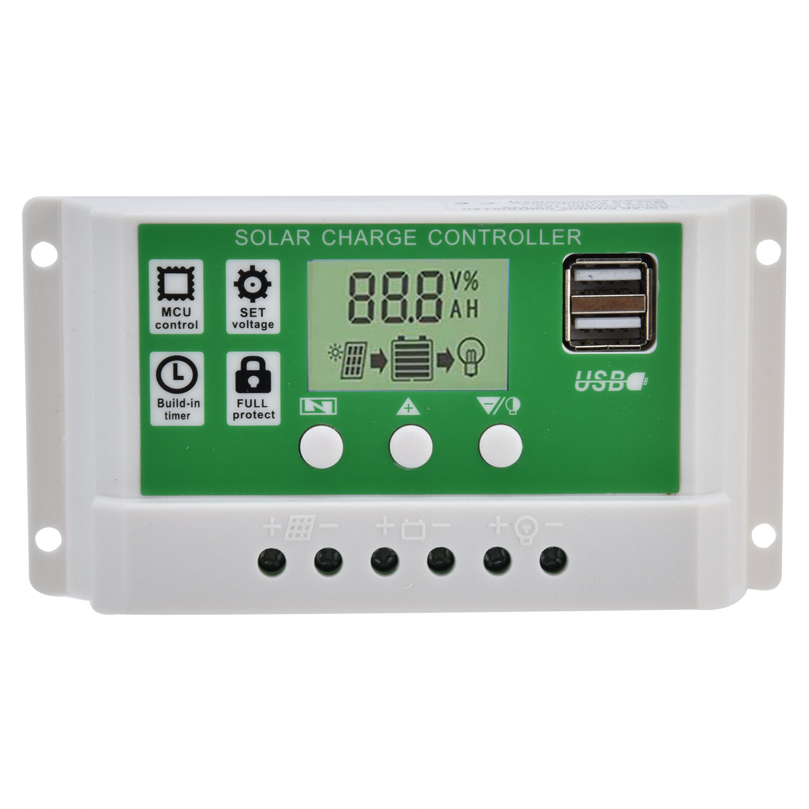 Умный контроллер GLL121030A, двойной USB, 12/24В