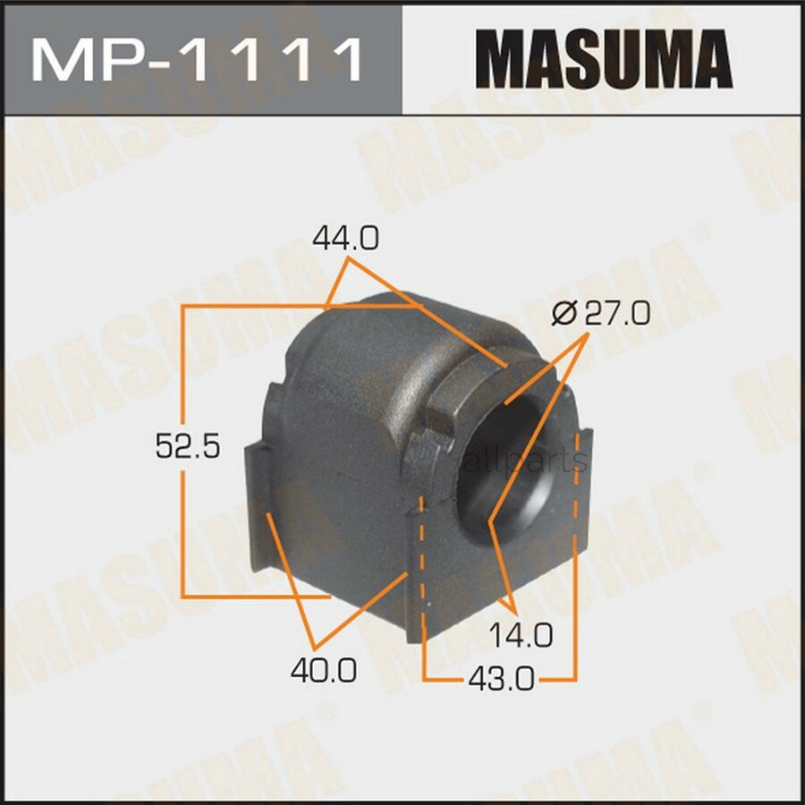 MASUMA MP-1111 Втулка стабилизатора MAZDA CX-7 MASUMA MP-1111