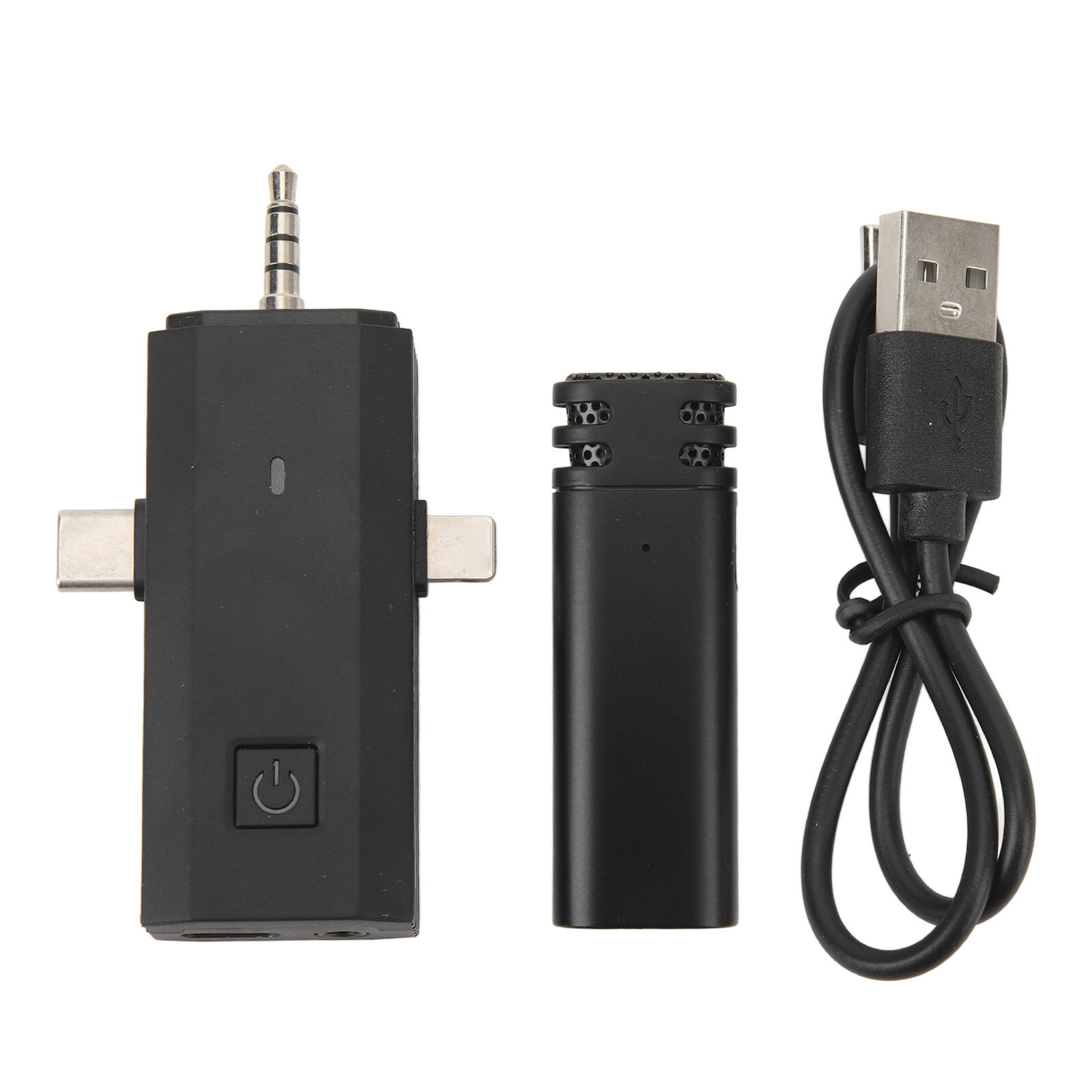 Беспроводной петличный микрофон со стабильной передачей и шумоподавлением, ветрозащитный петличный микрофон для выступлений, свадеб, обучения