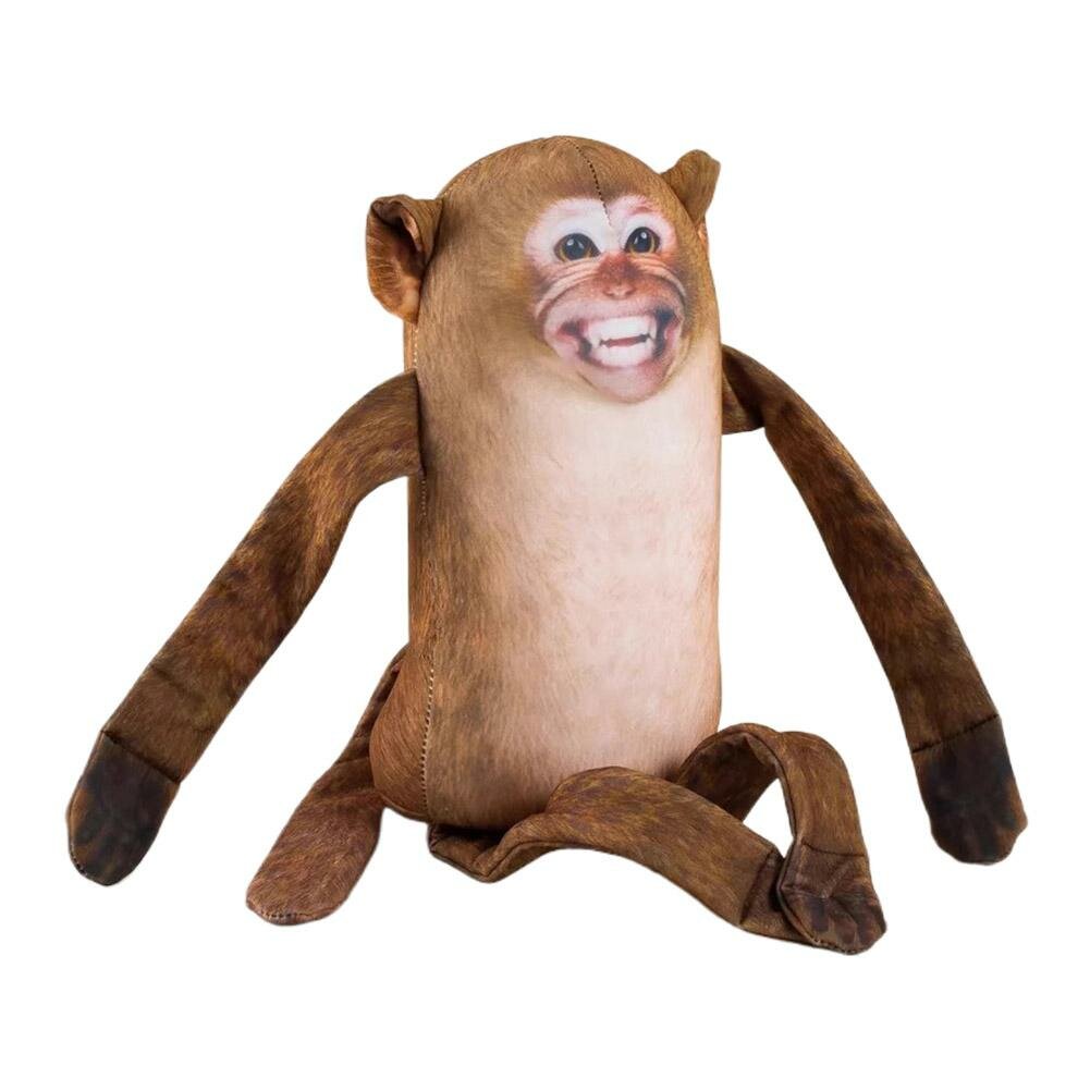 Плюшевая обезьяна для детей, мягкая игрушка для объятий, подвесной декор для детской комнаты