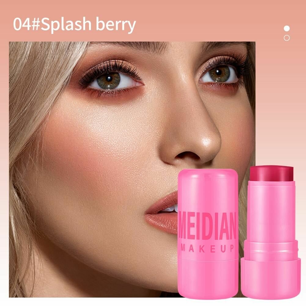 Четырехцветный желейный блеск для губ в стиках для губ и лица