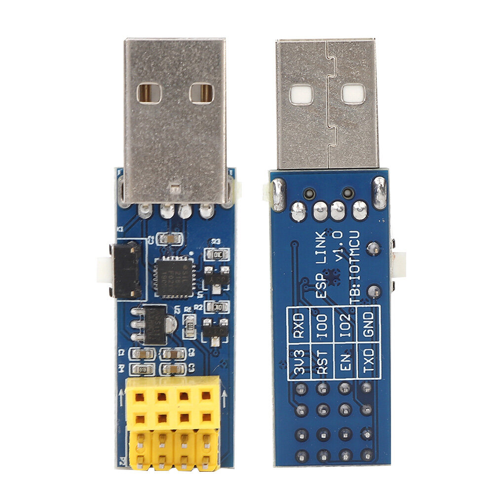 ESP8266 ESP-01 Полупроводниковый USB-адаптер WiFi-модуля Скачать аксессуар