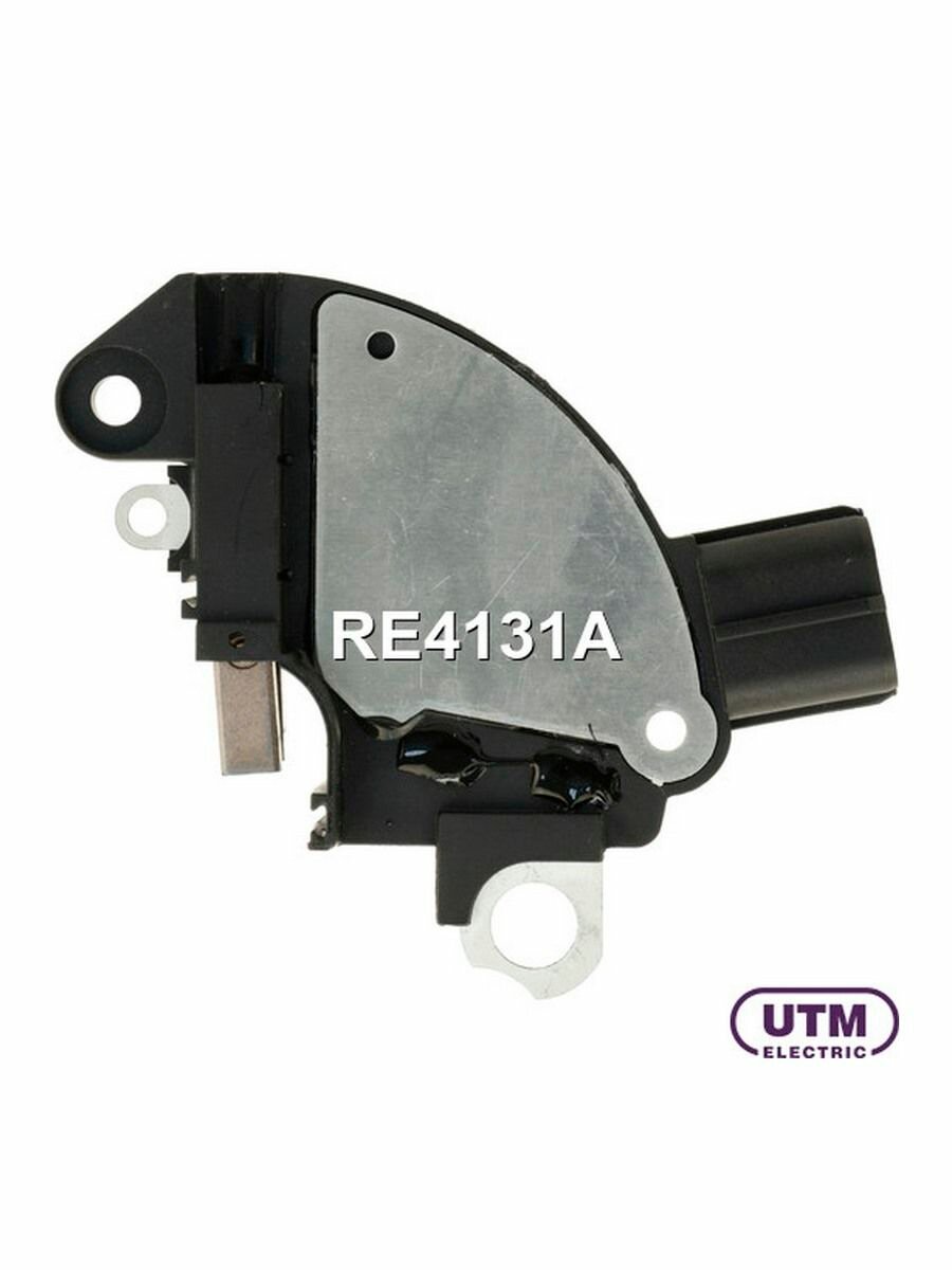 Регулятор генератора UTM RE4131A, для Ford Focus, черный, металл, пластик