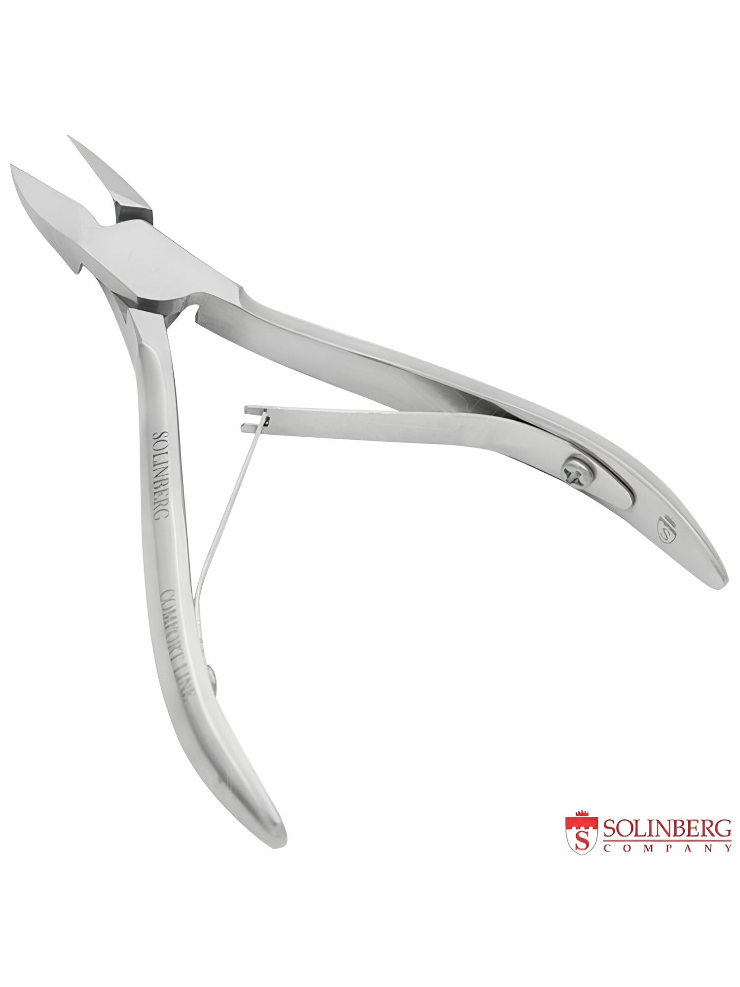 Кусачки Solinberg 222-301, для вросших ногтей, ручная заточка, матовые