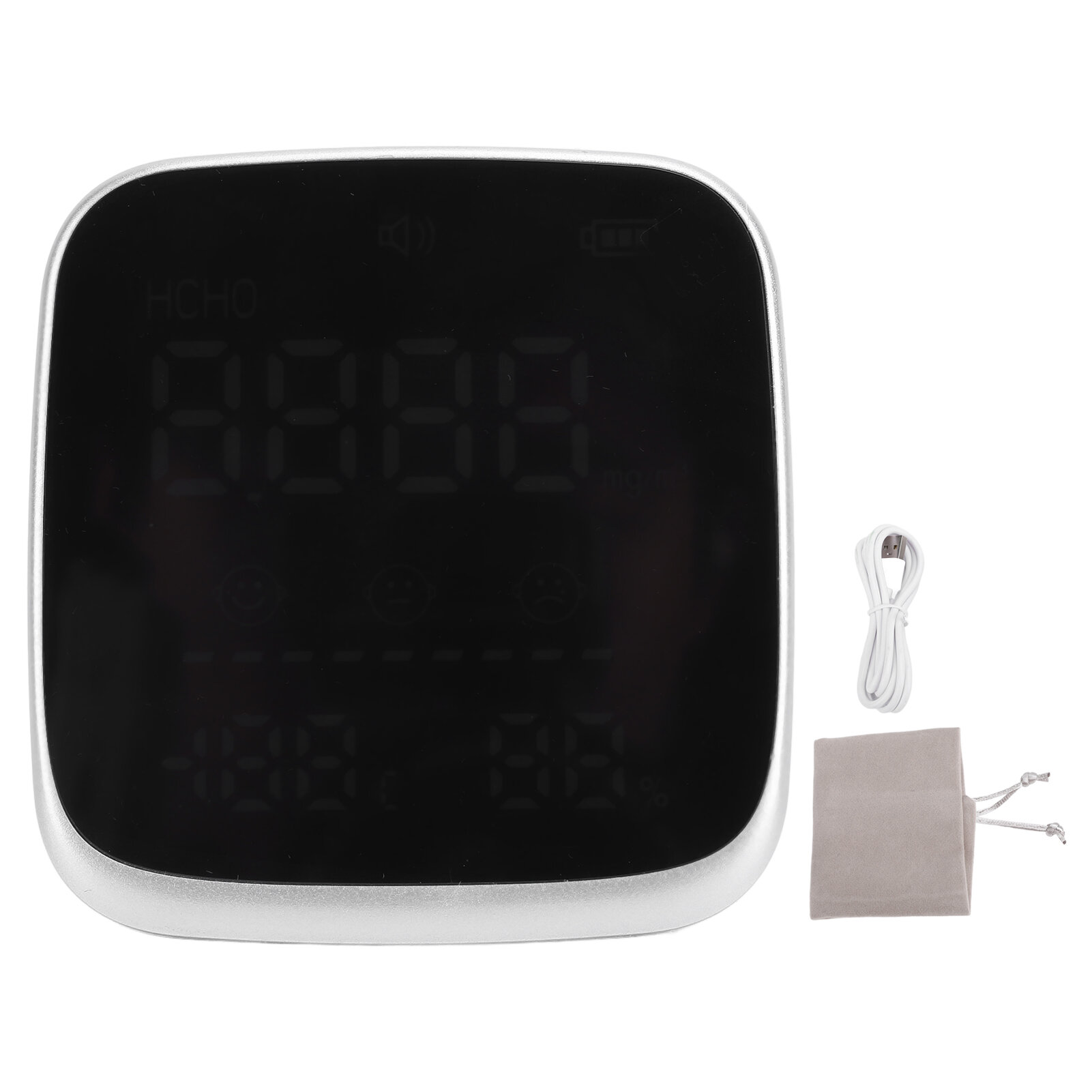 Детектор качества воздуха в помещении 3 в 1 точный датчик цифровой портативный HCHO влажность измеритель температуры для нового дома проката дома