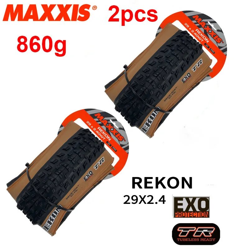 MAXXIS REKON XC 29"/27.5" MTB шина 2.4/2.6 2x29x2.4 EXO TR Y