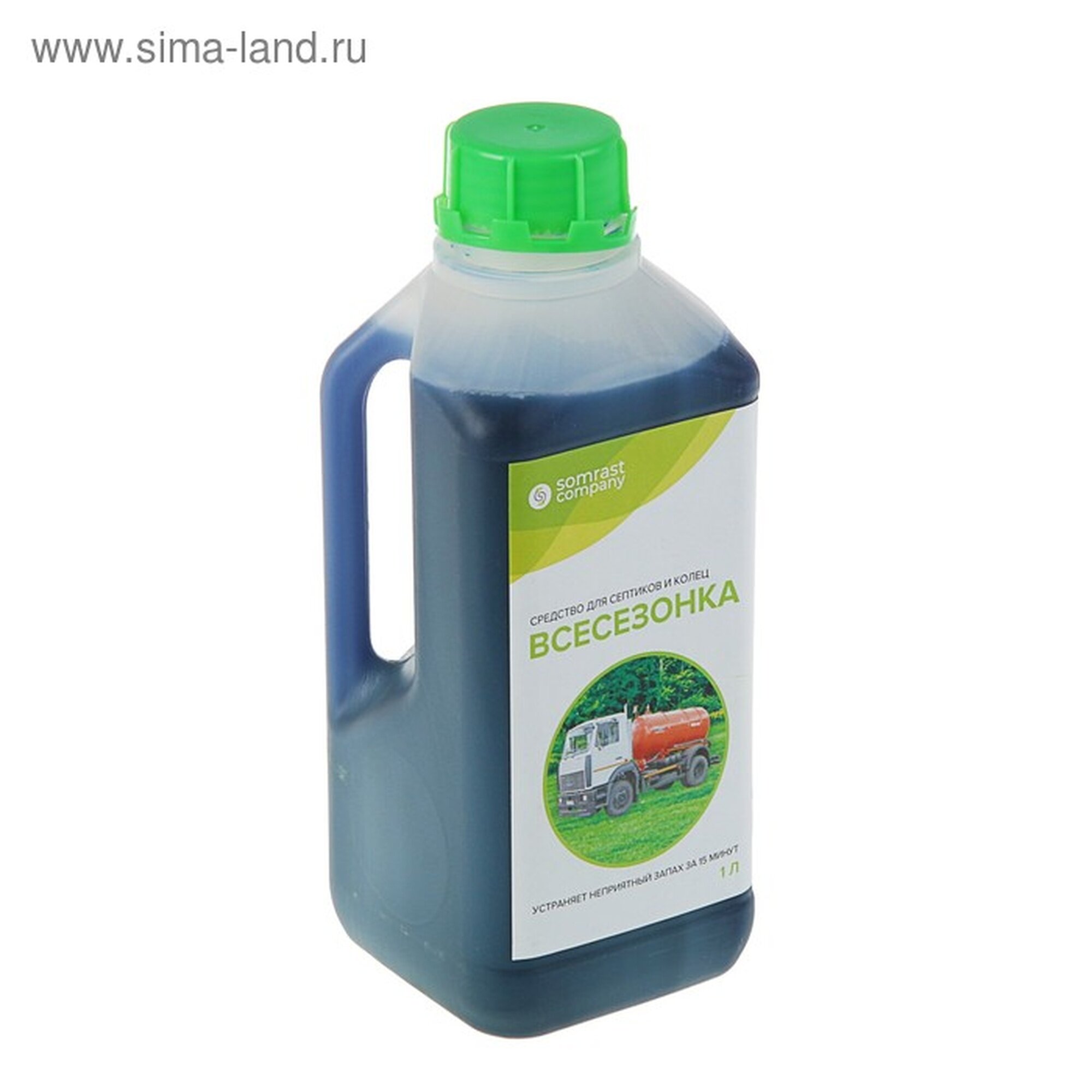 Биоактиватор Somrast Company "Всесезонка", жидкость, для септиков, 1 л