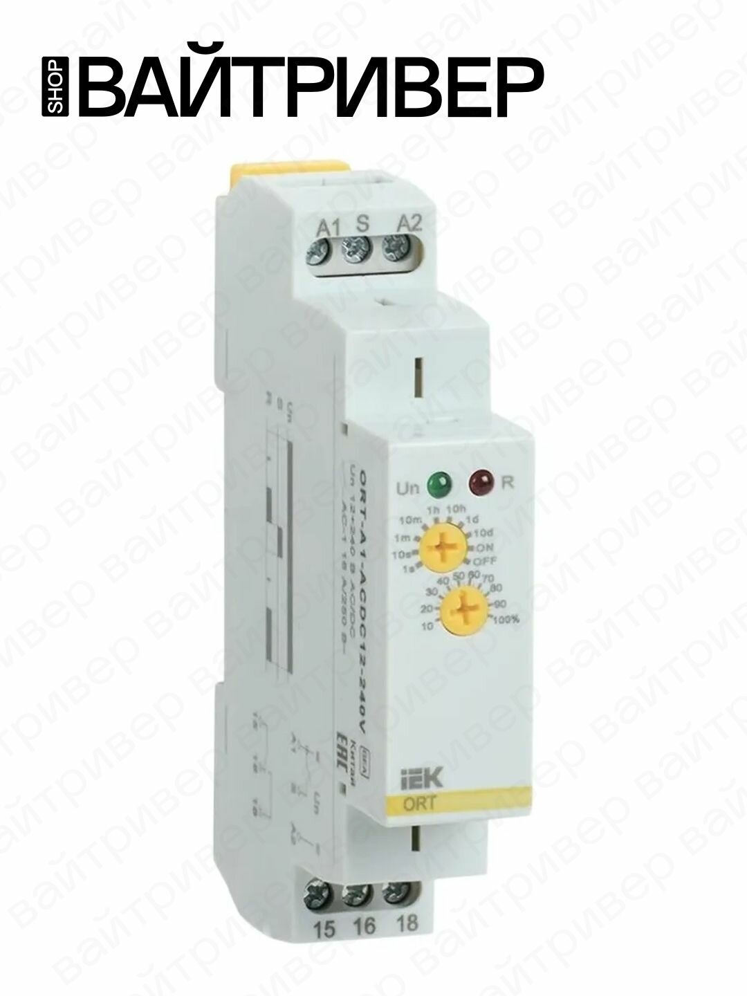 Реле задержки включения ORT 1 конт. 12-240В AC/DC IEK