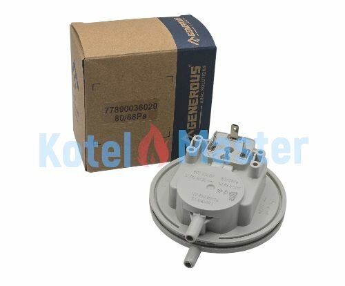 Реле давления воздуха (пресосстат) 80/68 Pa для котла BOSCH Gaz 6000 и BUDERUS Logamax