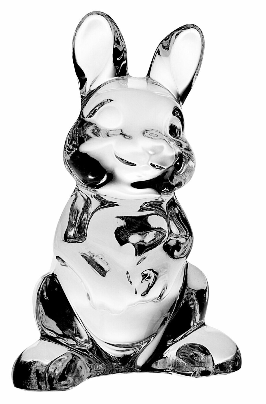 Фигурка "Заяц", 10,2 см, хрусталь , Crystal Bohemia / БПХ434
