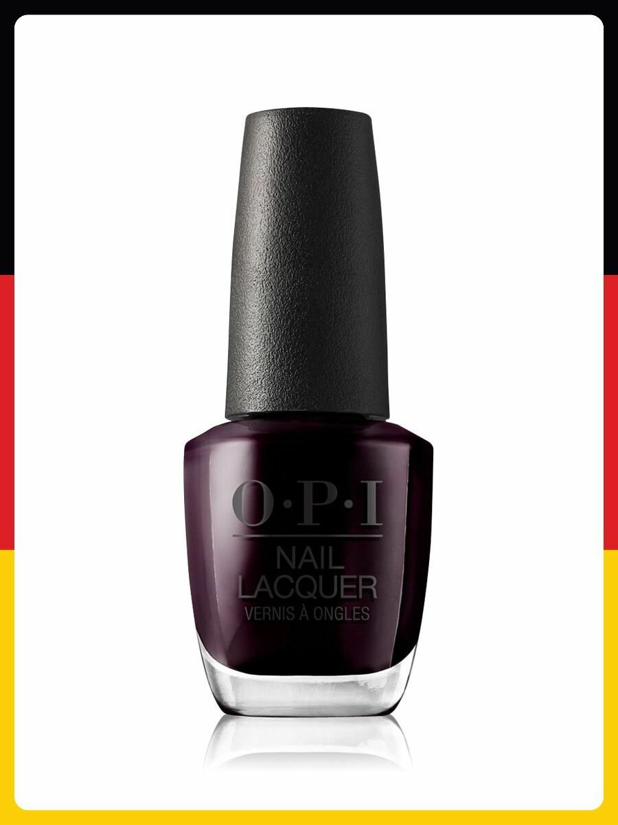 Лак для ногтей OPI Nail Lacquer Black Cherry Chutney, 15 мл