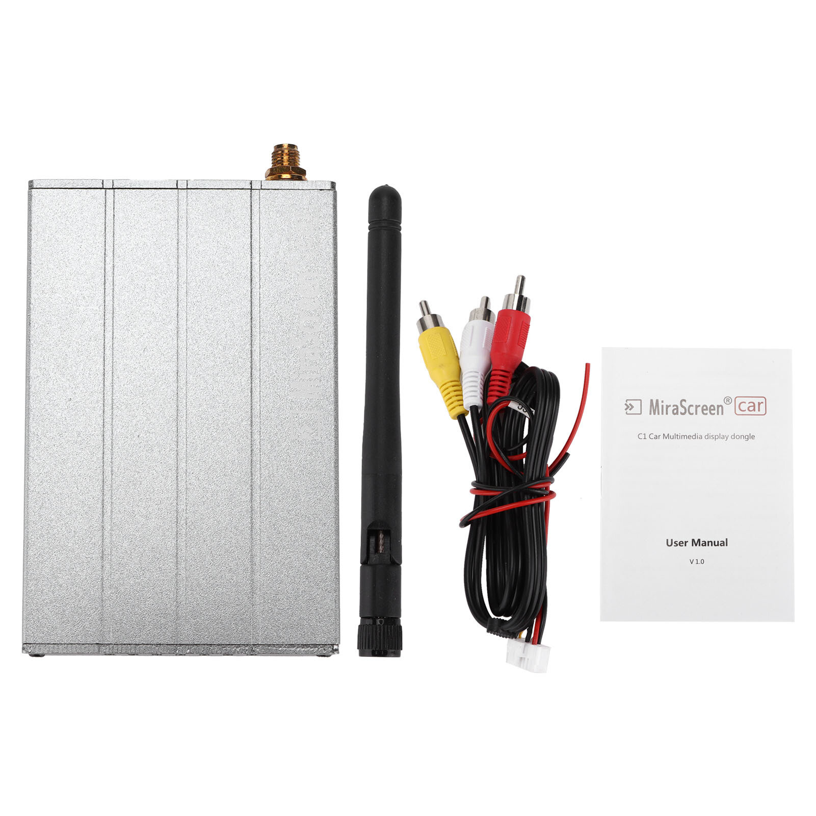 Адаптер зеркальной связи для автомобиля Car WiFi Display Box с функцией зеркальной передачи, мощный, совместимый с Andriod C1