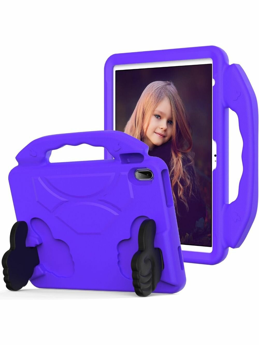 Детский чехол, совместимый с iPad 11-го поколения, 11-дюймовый iPad 10-го поколения, 10,9 дюйма, легкий защитный чехол-подставка для ручек