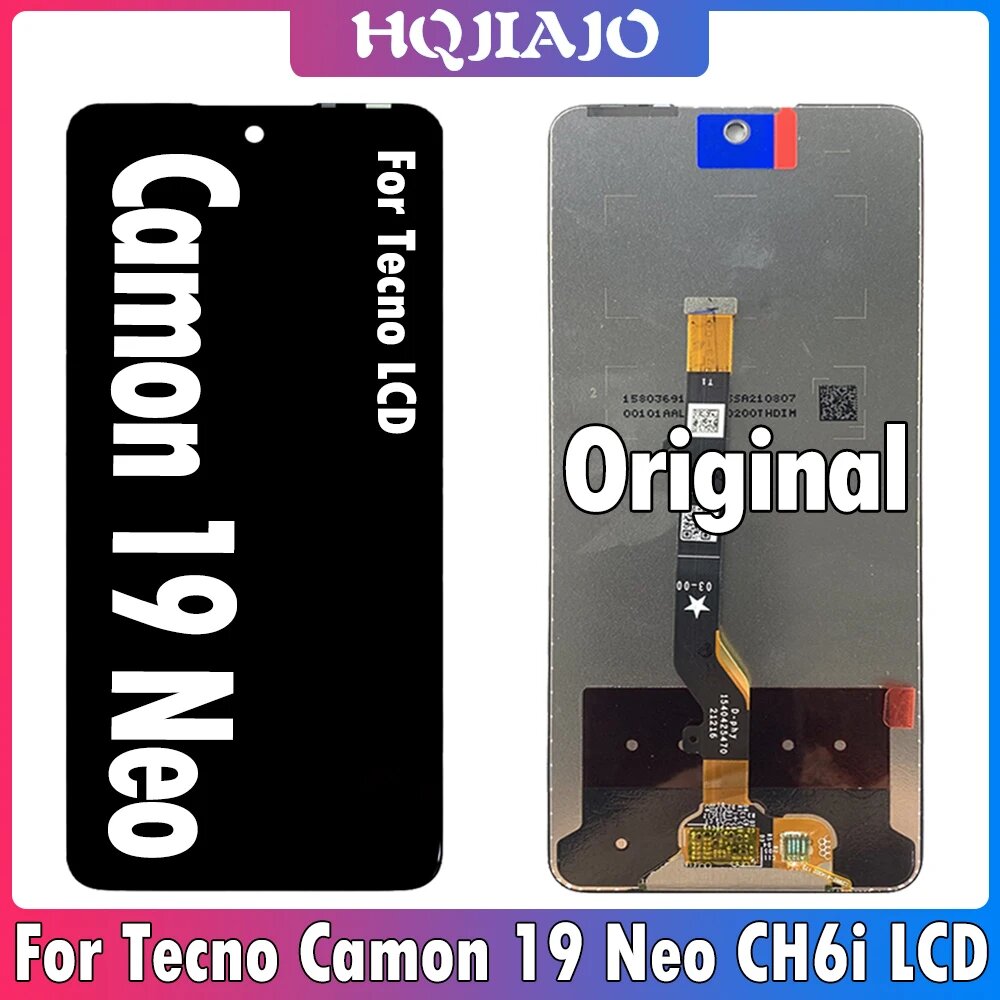 Оригинальный ЖК-дисплей 6,8 дюйма для Tecno Camon 19 Neo CH6i