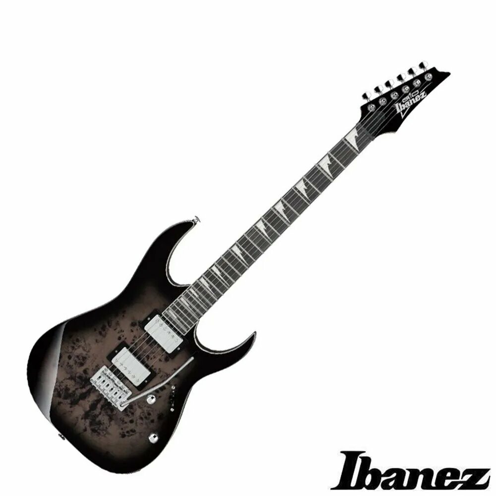 KNOW EASY-Ibanez Электрогитара GRG220PA1-BKB 6-струнная, корпус Клен