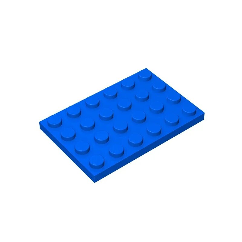 Пластина Lego 4x6, Темно-синий (050)