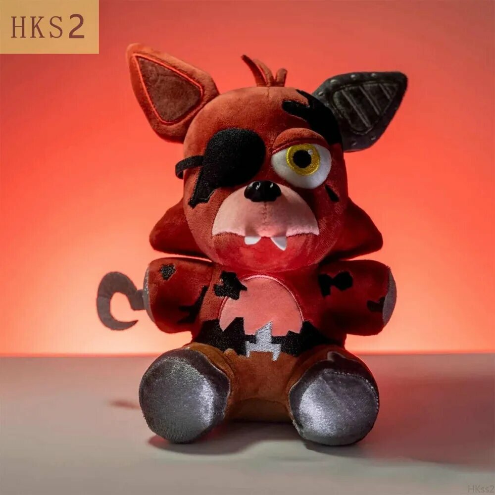 Мягкая игрушка, фнаф/ FNAF 6, Рокстар Фокси / Rockstar FoxyHKss2