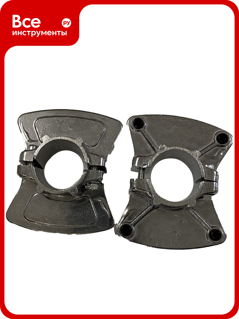 Двустороннее крепление полки Локри Джокер R-62 812632 хром металл держатель для полок, подходит к одной трубе