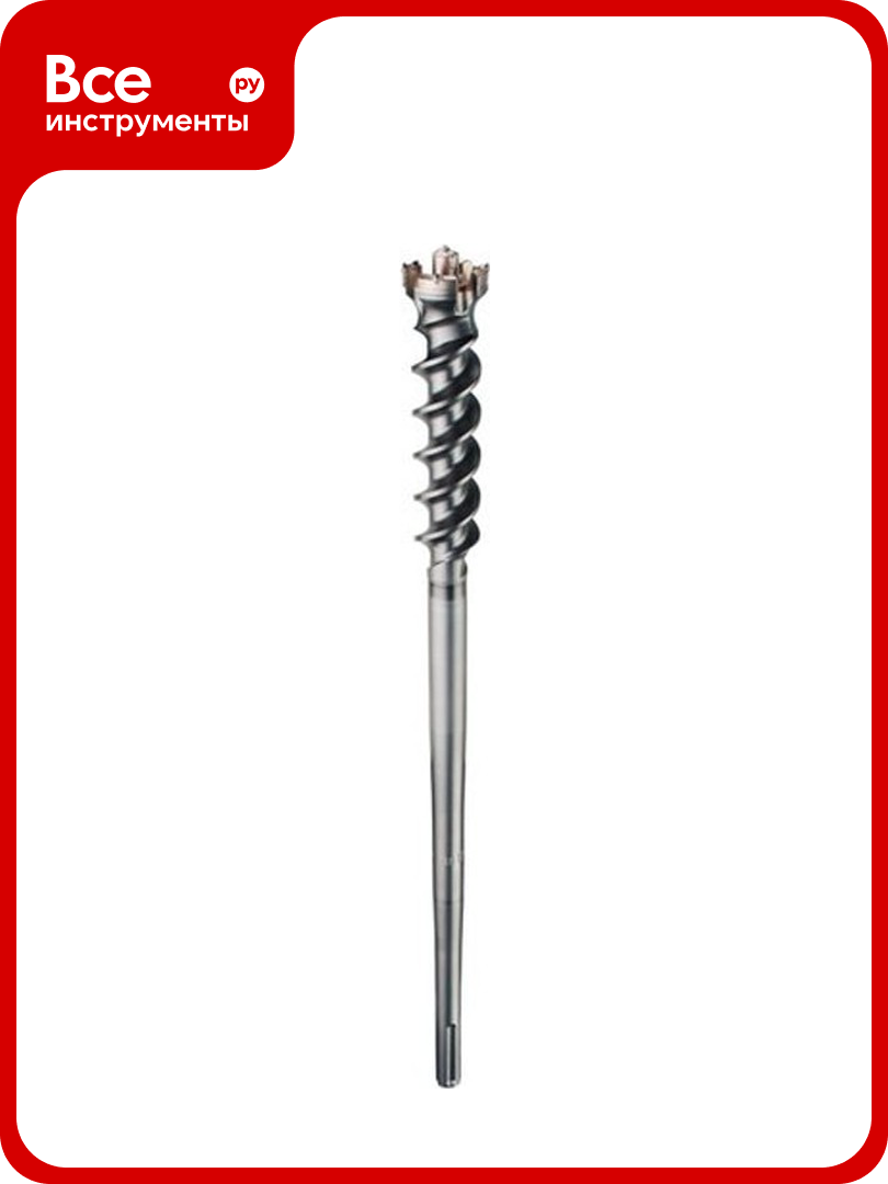 Бур по бетону SDS-max BreakThrough HAWERA 80x990, для получения отверстий большого диаметра в бетоне