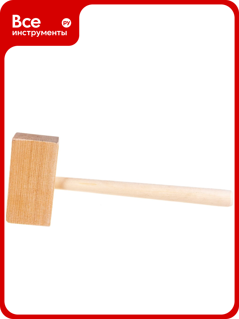 Деревянная, РемоКолор, киянка РемоКолор 500г, 38-2-500