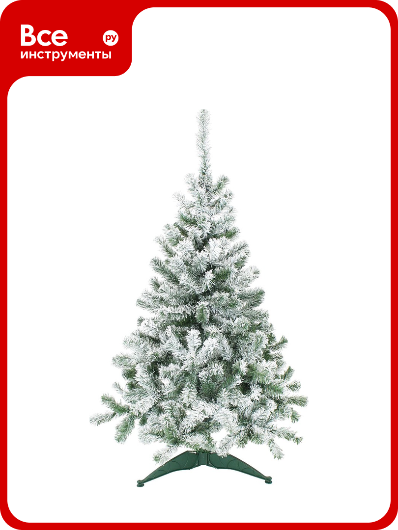 Ель MOROZCO Вьюга зеленая заснеженная 1,5 м 6215, празднования нового года