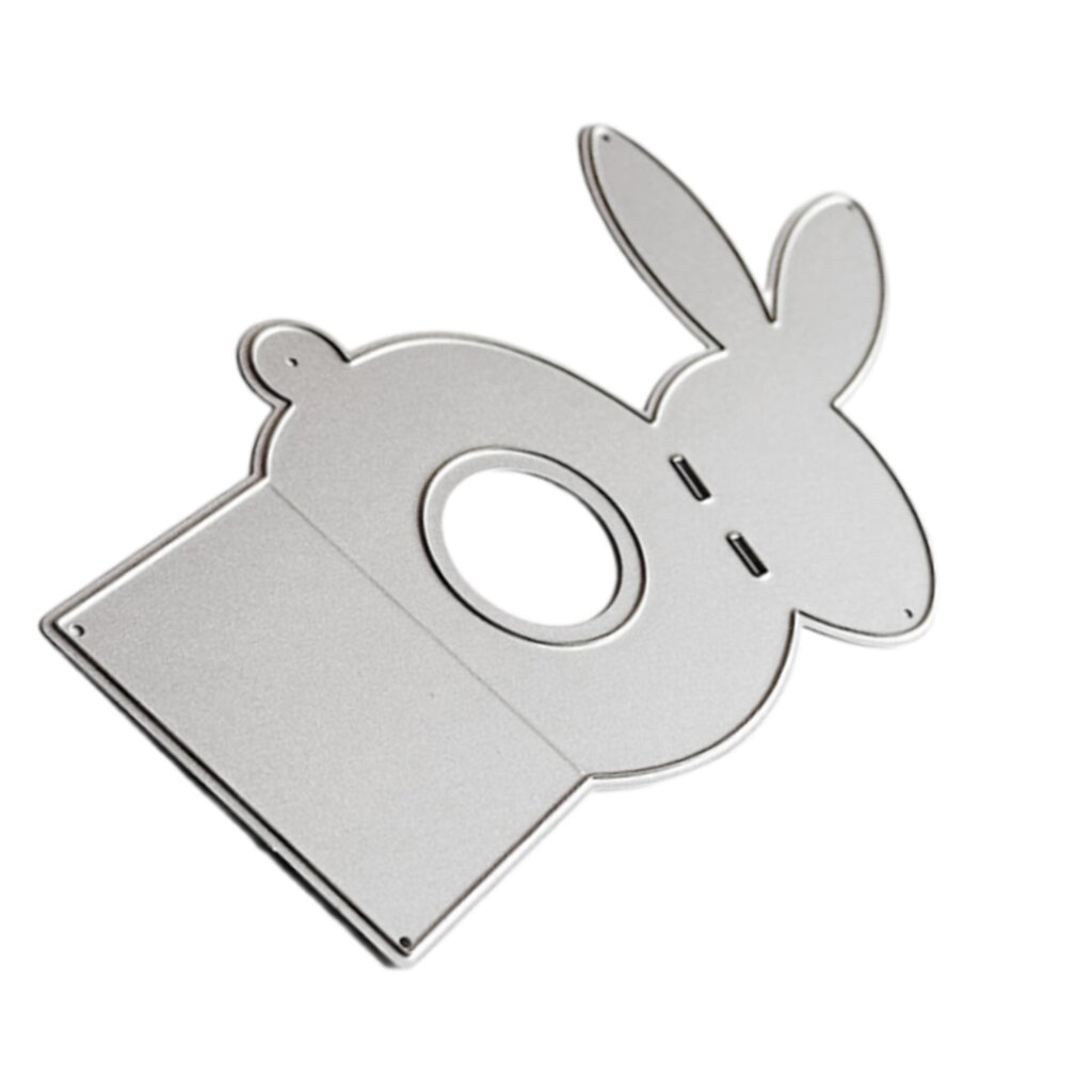 Пасхальные Кролики Металлические Штампы Из Углеродистой Стали Трафареты для Изготовления Поздравительных Открыток Украшения Для Скрапбукинга