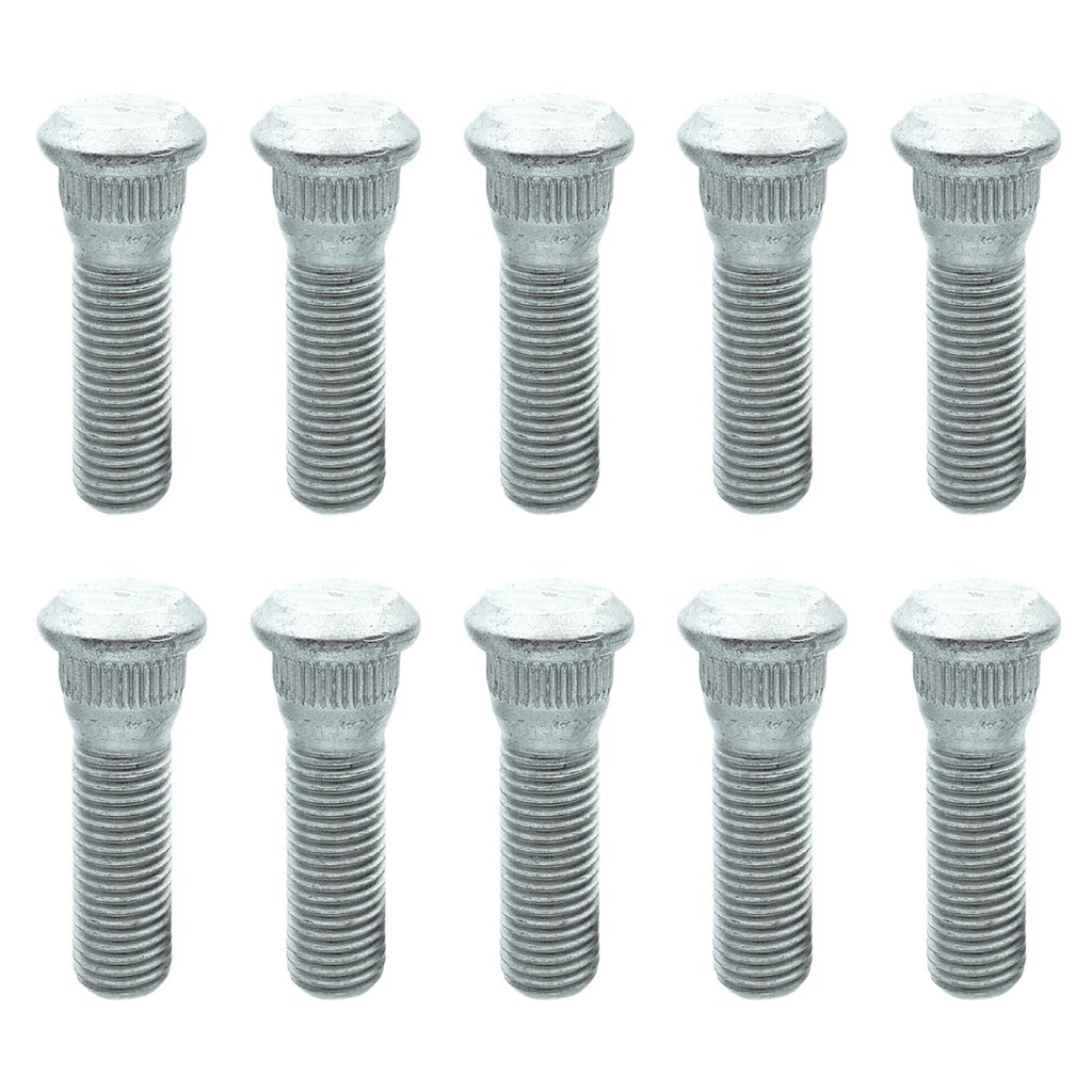10 шт. колесные шпильки, гайки для шин, сменный винт ступицы длиной 48 мм и удлиненный болт с накаткой 12 x 1,5