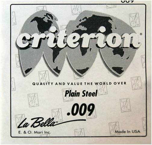 LA BELLA CPS009 - Струна одиночная для акустической и электрогитары