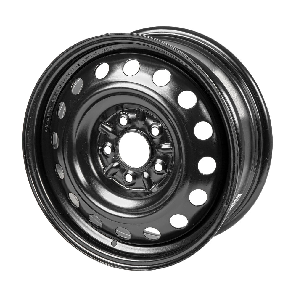Диск штампованный R16 6.5J 5x114.3/67.1 ET46 GANZ Black GRN16077