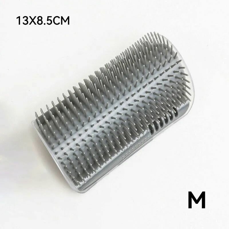 Чесалка для кошек, чесалка угловая, щетка для кошек, в комплекте кошачья мята