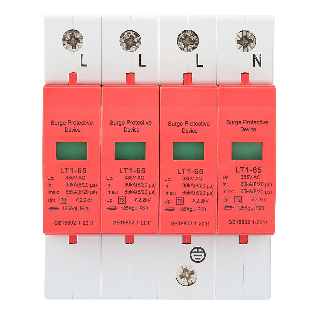 4p 30ka-65Ka 385V Дом Защитный Защитный Устройство Ареста с низким напряжением