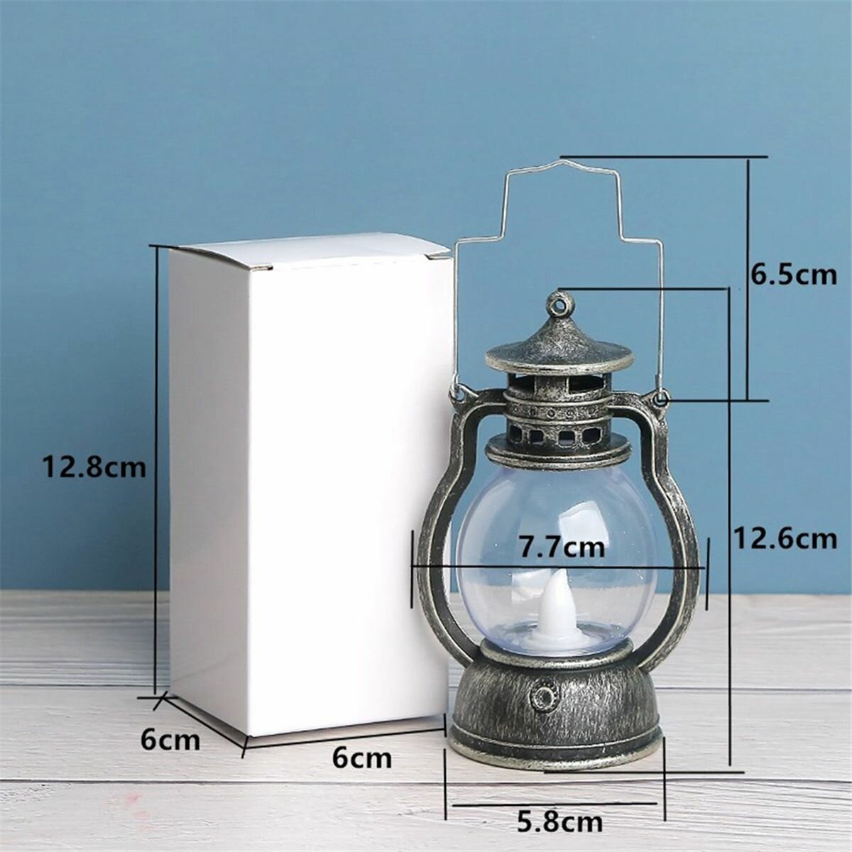 4 шт. светодиодных фонарей, украшения, уличный подвесной фонарь, ретро-декор для патио, крыльца, фермерского дома