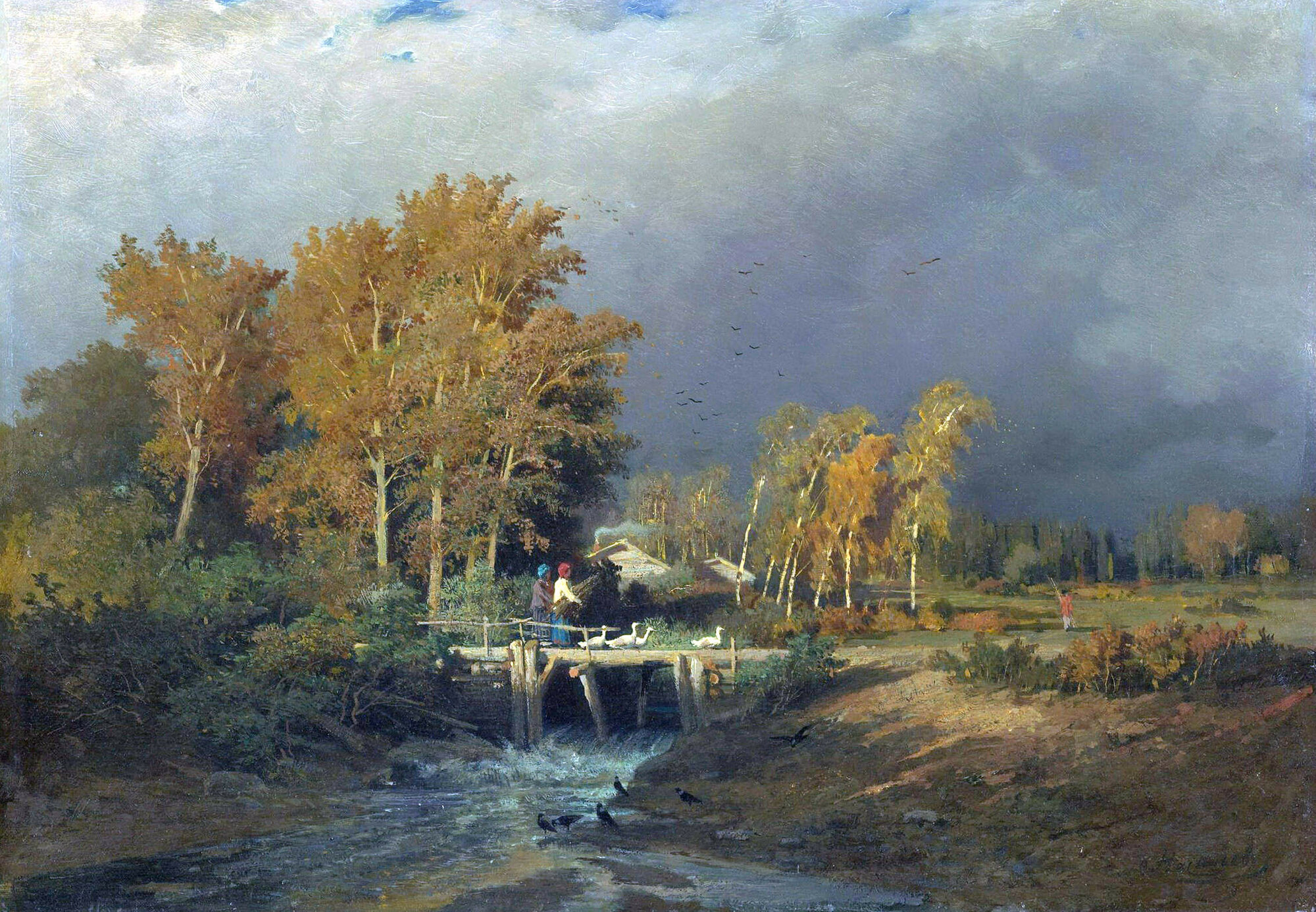 Картина Васильева Фёдора Перед дождём 80х55 см