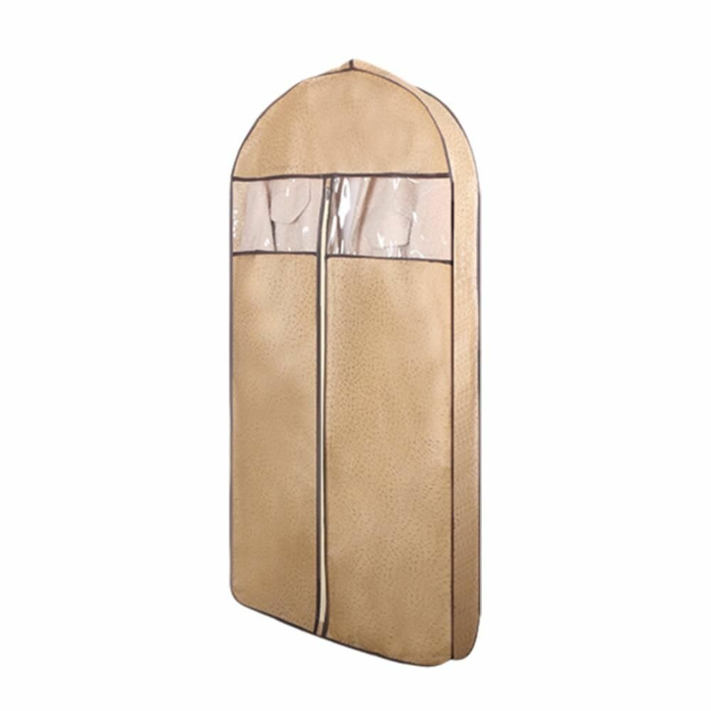 Чехол для хранения одежды пылезащитный, водонепроницаемый мешок для вещей на молнии