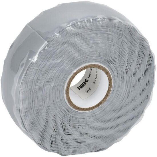 Изолента самослипающаяся Iek 0.5х25мм 70 MIXTAPE 7 силиконовая резиновая (рул.9.1м), MT7-IZ32-D05-25-D91