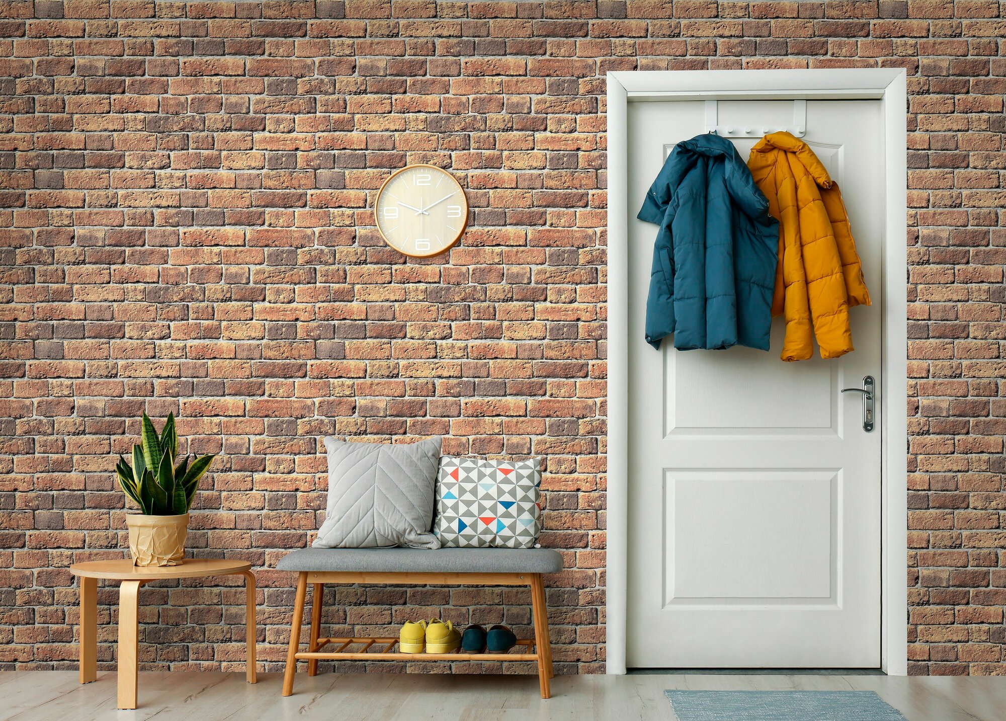 Обои Винил на флизелине горячего тиснения Elysium 1,06*10м, Лофт-2, Е300805, Фактура (кирпич, штукатурка)