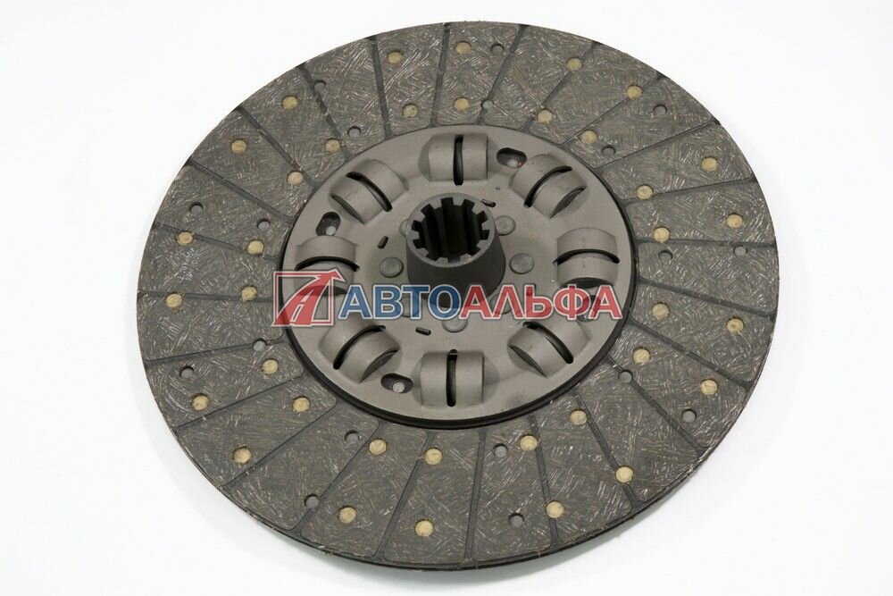Диск сцепления ведомый ТМ КАМАЗ-евро (аналог 49 1878 000 205 "Sachs") (ООО ТрансМаш г. Тюмень)