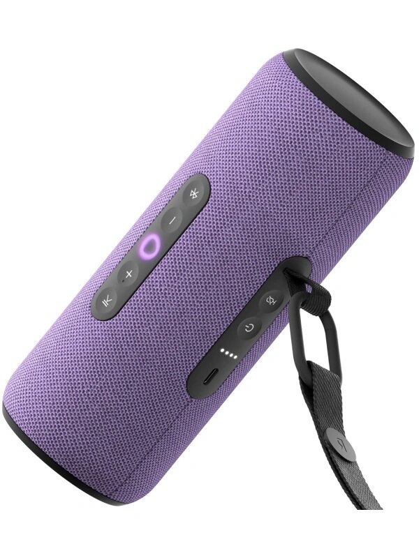 Умная колонка Yandex Стрит, 30Вт, фиолетовый (yndx-00030vio)