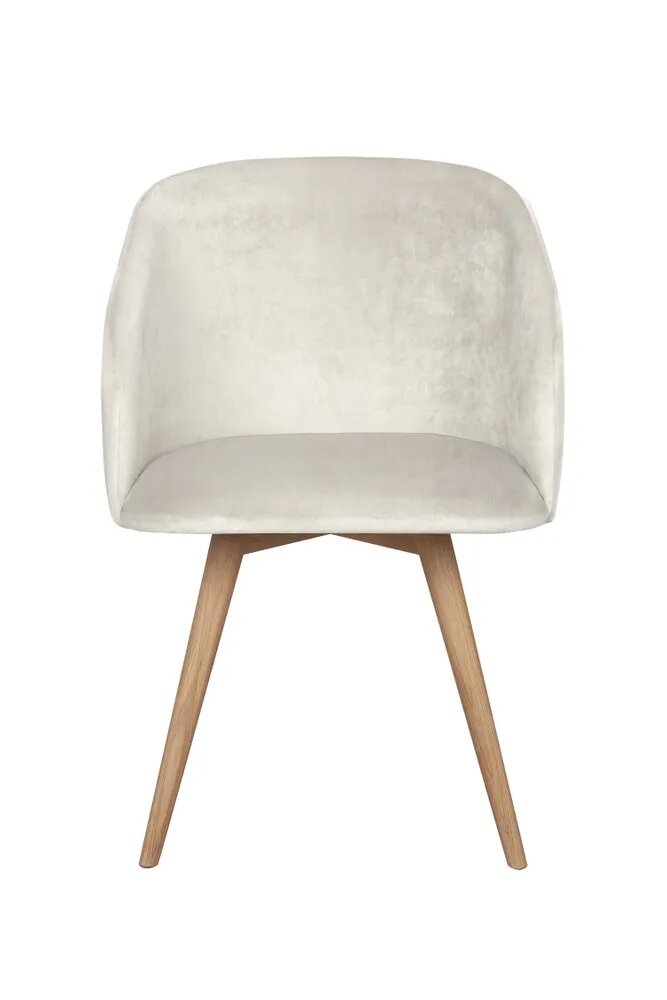 Стул Mak-interior "Visti Milk" универсальный с деревянными ножками