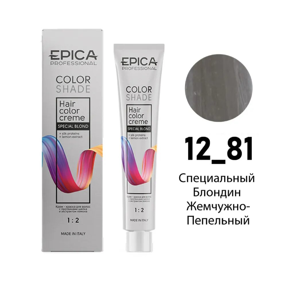 EPICA Professional 12.81 Крем-краска для волос Colorshade, 100 мл