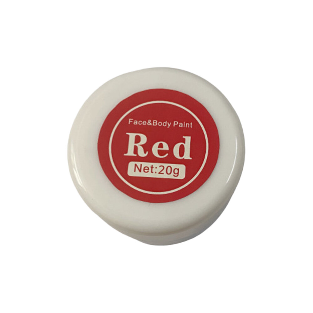 Краски для лица и тела: белый, черный, красный. Спецэффекты для детей на Хэллоуин, Рождество, маскарад, косплей