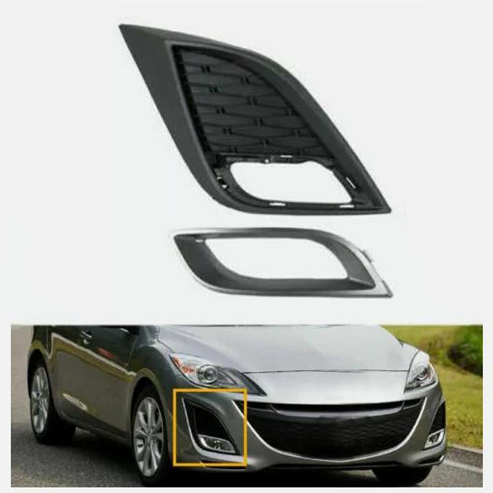 Рамка противотуманной фары подходит для Mazda BBN250C11C справа