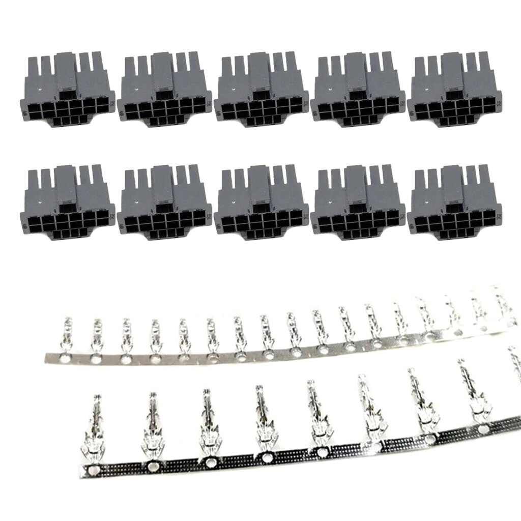 Надежный разъем PCIE5.0 12+4Pin Male для GPU для безопасного подключения