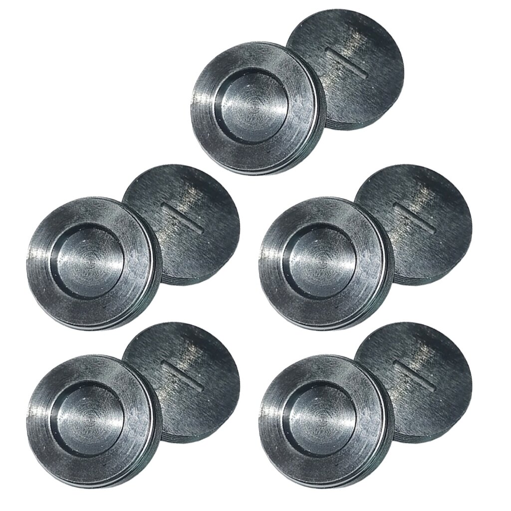 10шт Колпачки Для Угольных Щеток Пластиковый Держатель Крышки Аксессуары Для Двигателя Аксессуары 24 мм Запасная Часть Электроинструмента