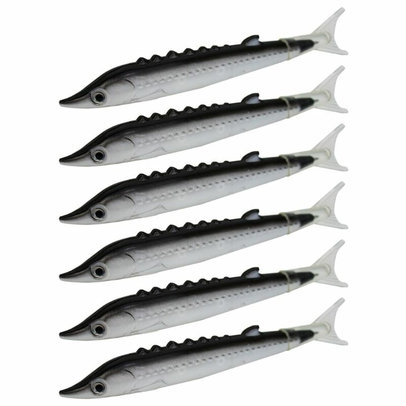 1 упаковка из 6 креативных шариковых ручек Chinese sturgeon