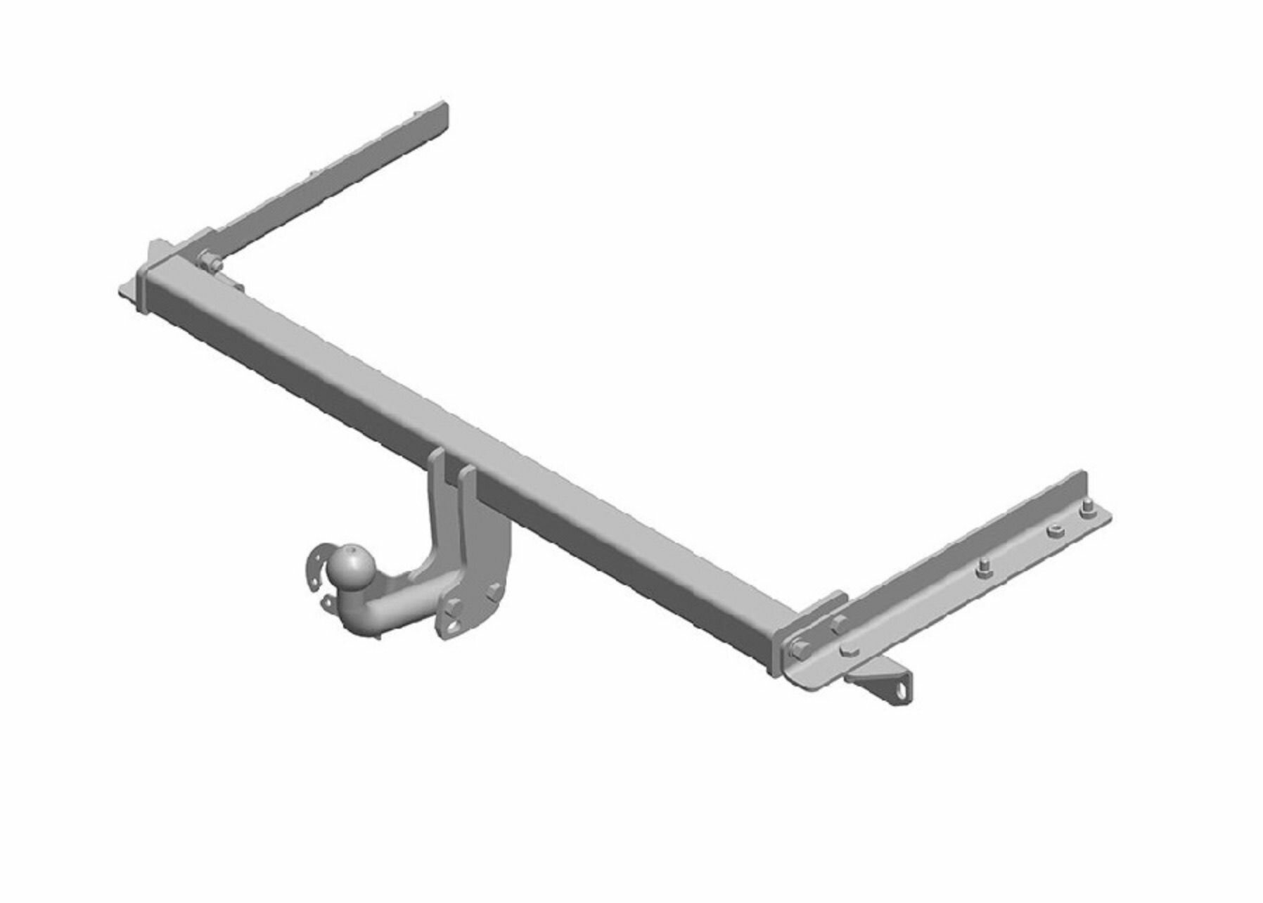 Фаркоп на CHEVROLET AVEO (2012) (без электрики, паспорт/сертификат в комплекте) Автос. CV 11