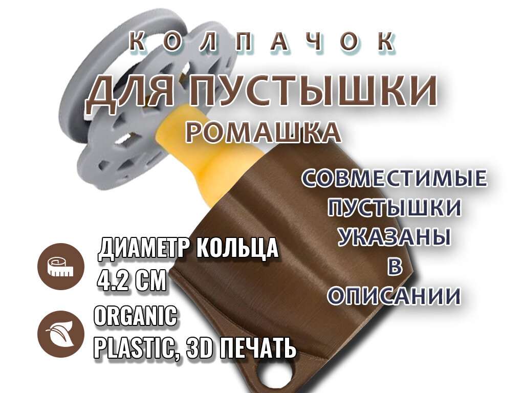 Колпачок для соски пустышки